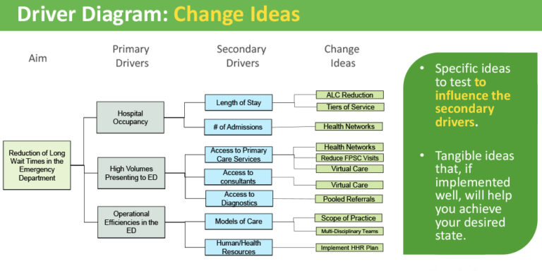 Using driver diagrams to tackle wicked problems - Health Quality Council
